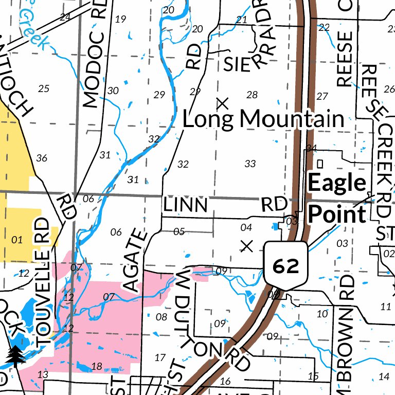 [GSAEDT] Evans Creek Map by Oregon Department of Fish and Wildlife ...