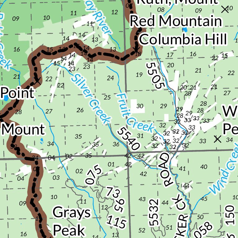 [GSAEDT] Grande Ronde - South Map by Oregon Department of Fish and ...