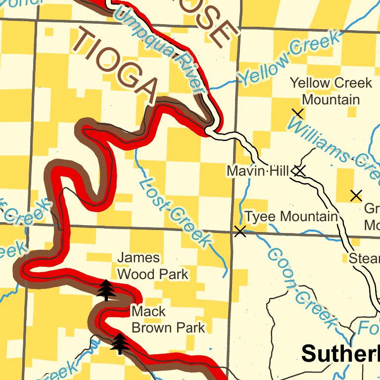 [GSAEDT] Melrose Map by Oregon Department of Fish and Wildlife | Avenza ...