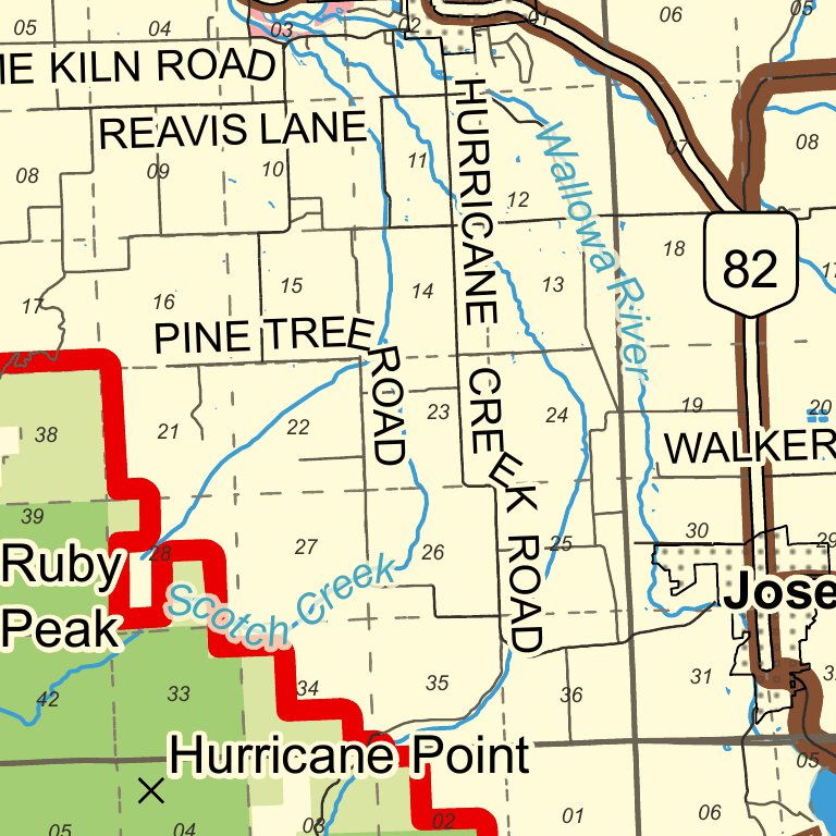 [GSAEDT] Wallowa Valley Map by Oregon Department of Fish and Wildlife ...