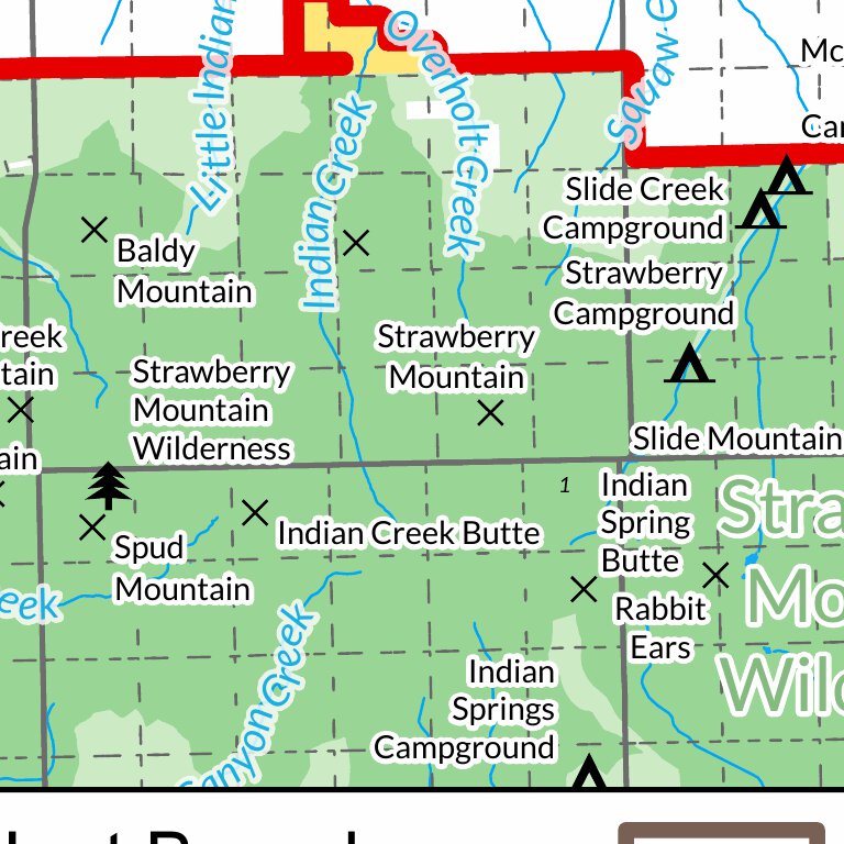 [GSAEDT] John Day Valley Map by Oregon Department of Fish and Wildlife ...