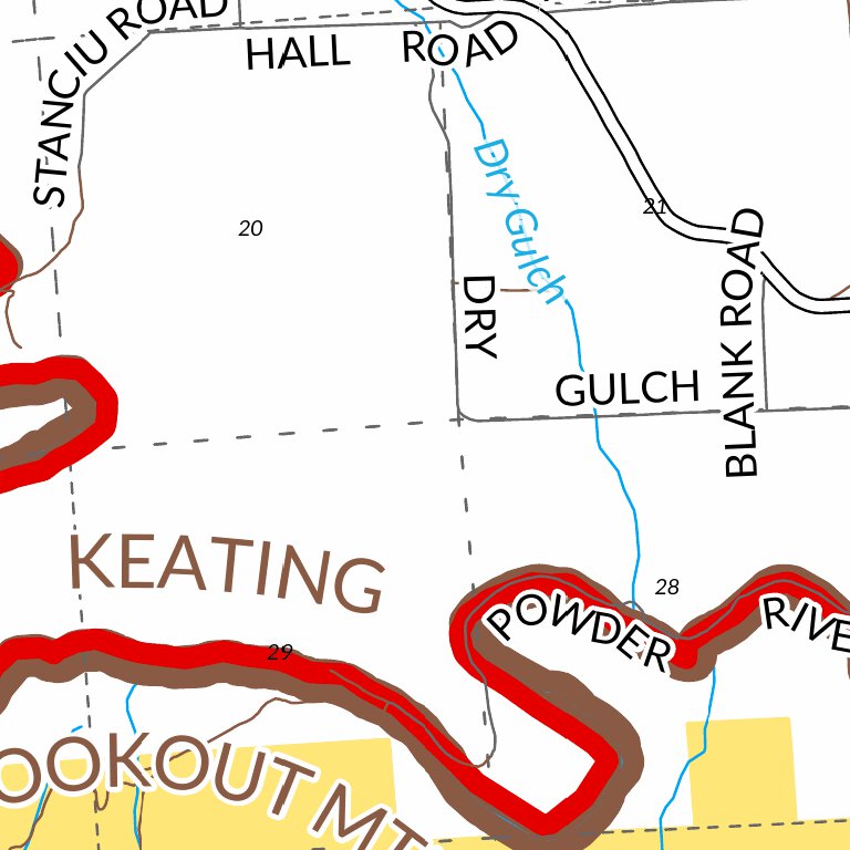 [GSAEDT] Richland Valley Map by Oregon Department of Fish and Wildlife ...
