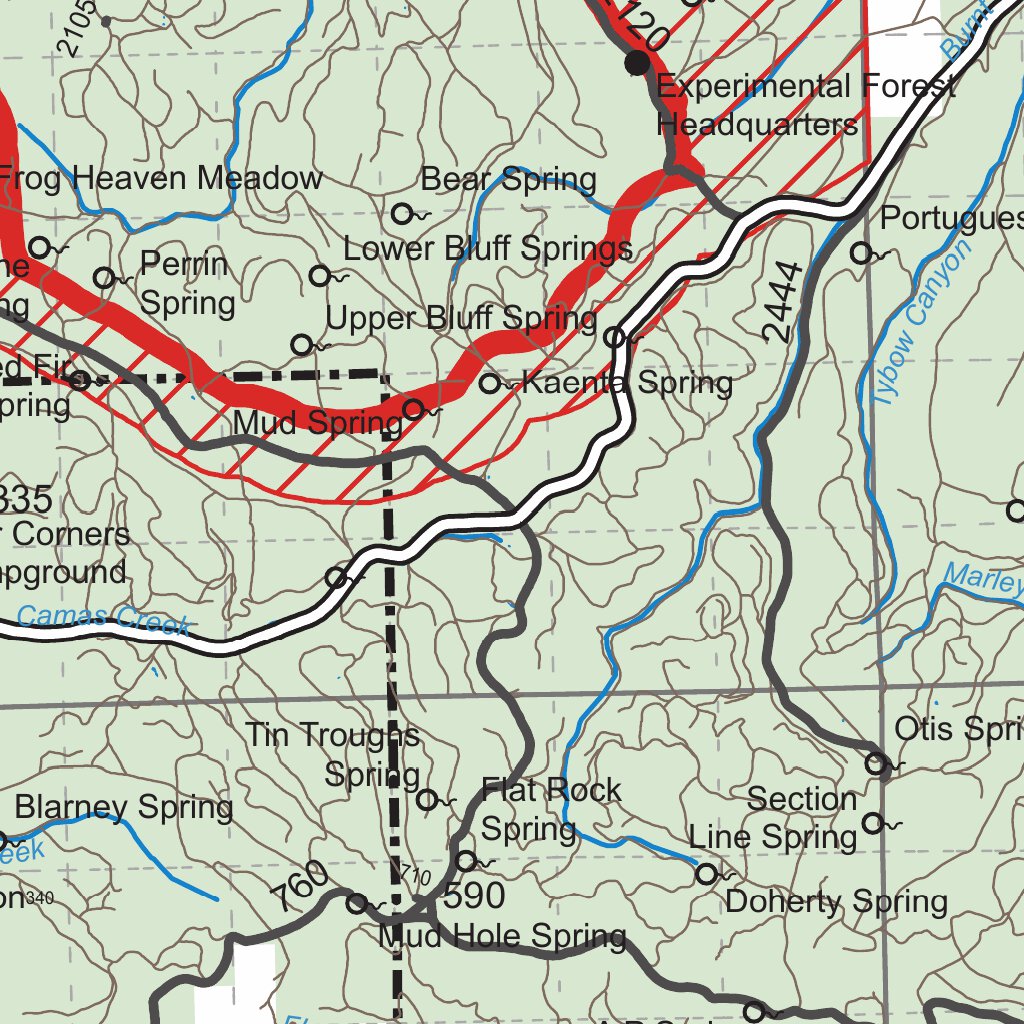 Starkey Map by Oregon Department of Fish and Wildlife | Avenza Maps