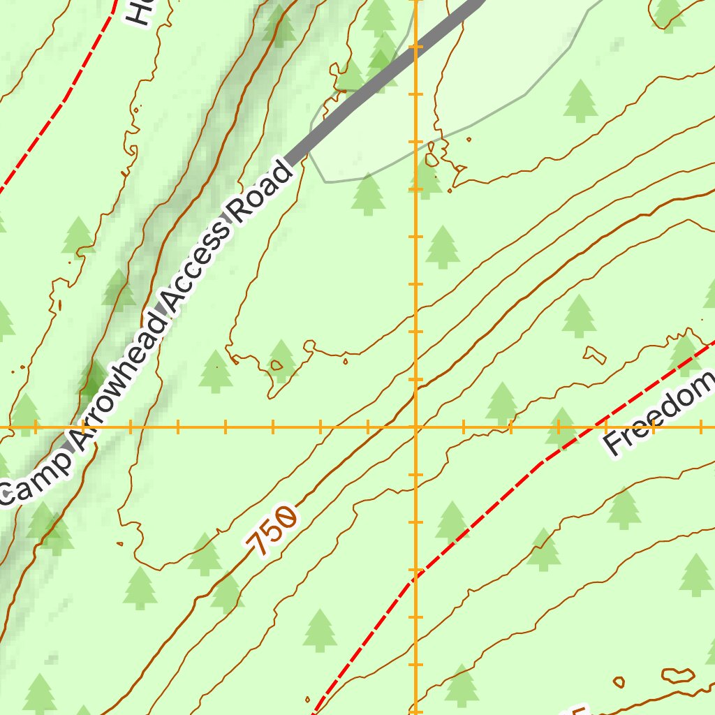 Camp Arrowhead Topo Map by Pablo Perez Alvarez maps | Avenza Maps