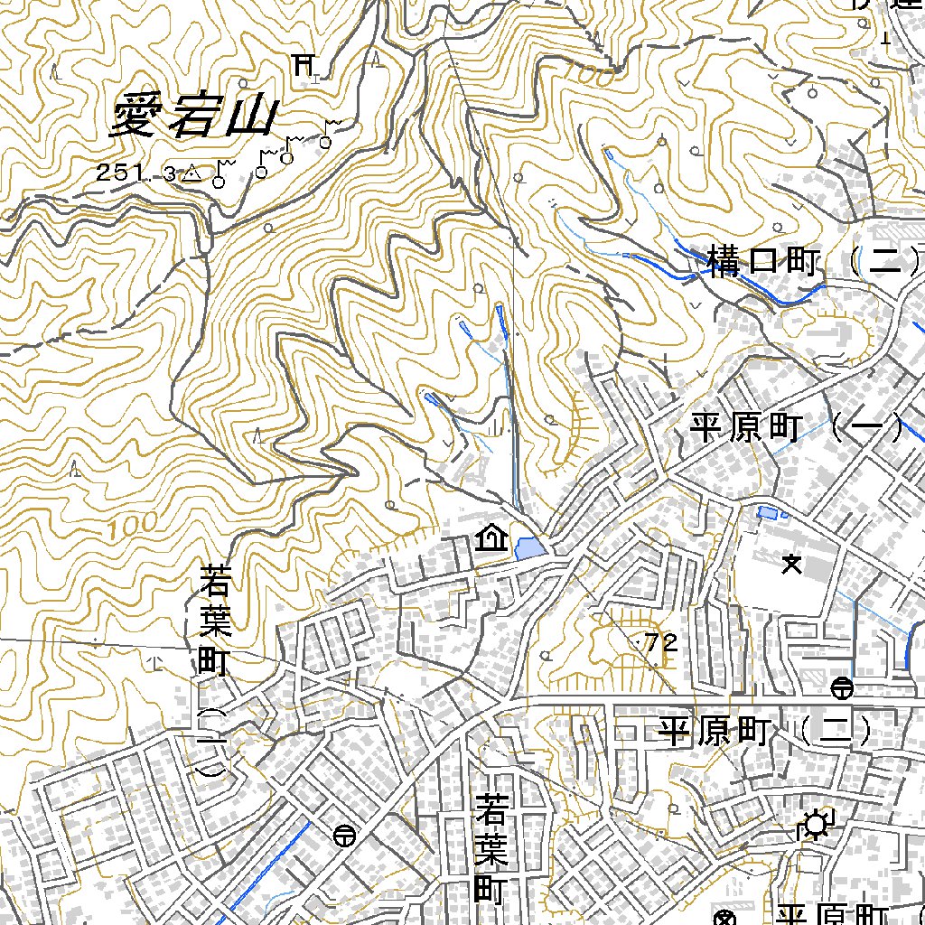 483165 延岡 （のべおか Nobeoka）, 地形図 Map by Pacific Spatial Solutions, Inc ...