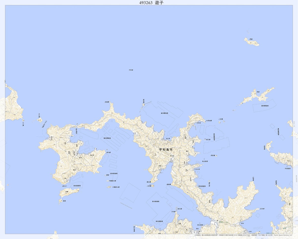 493263 遊子 （ゆす Yusu）, 地形図 Map by Pacific Spatial Solutions, Inc ...