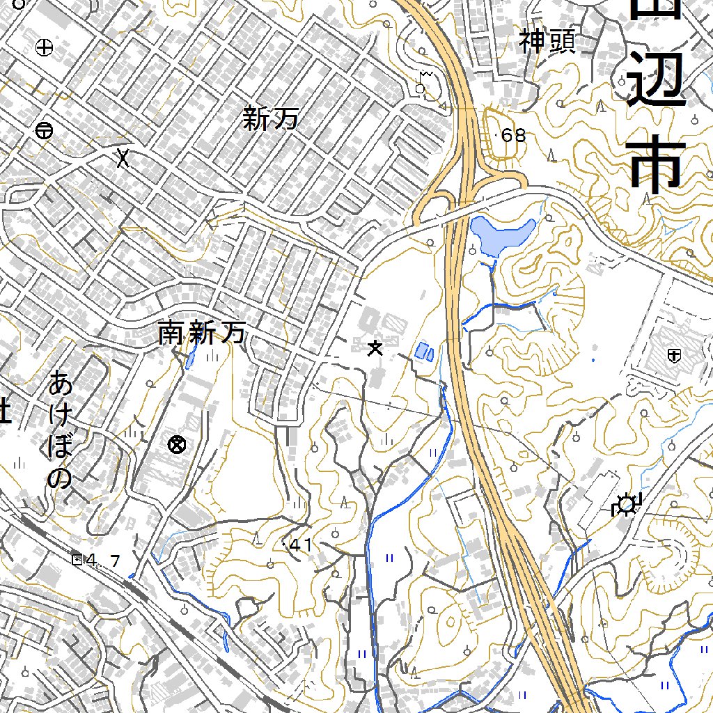 503543 紀伊田辺 （きいたなべ Kiitanabe）, 地形図 Map by Pacific Spatial Solutions ...