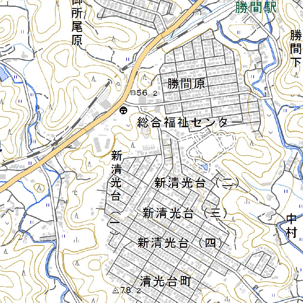 513107 呼坂 （よびさか Yobisaka）, 地形図 Map by Pacific Spatial Solutions, Inc ...
