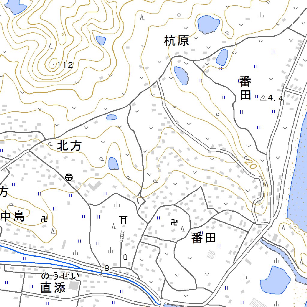 513460 犬島 （いぬじま Inujima）, 地形図 Map by Pacific Spatial Solutions, Inc ...