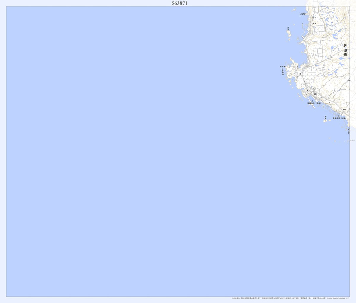 563871 長岡 （ながおか Nagaoka）, 地形図 Map by Pacific Spatial Solutions, Inc ...
