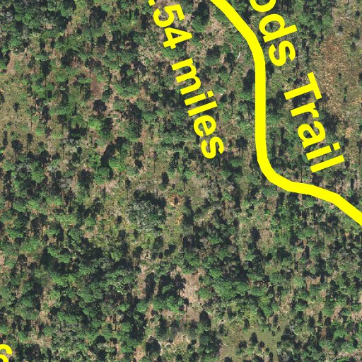 Winding Waters Natural Area - Trail Guide Map by Palm Beach County ...