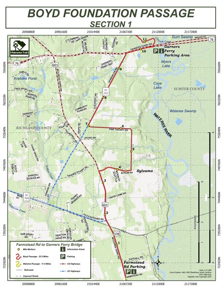 Boyd Passage Web 1 Map by Palmetto Conservation Foundation | Avenza Maps