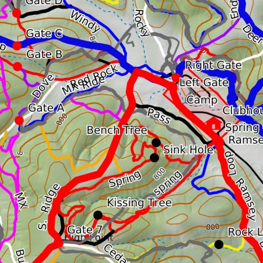 Panther Creek Endurance 2025 Map by Panther Creek Trail Rides | Avenza Maps