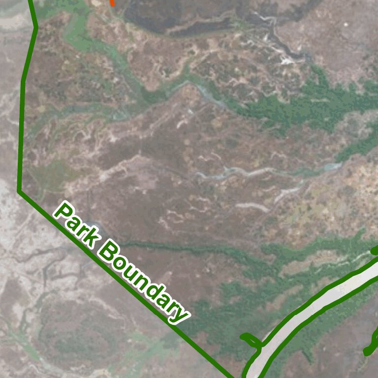 Fogg Dam Conservation Reserve and Surrounds Map by Parks and Wildlife ...