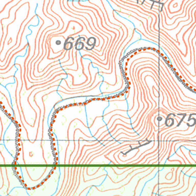 Trephina Gorge Nature Park Map by Parks and Wildlife Commission of the ...
