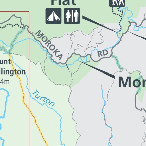 Alpine National Park Heyfield-Licola-Dargo Visitor Guide Map by Parks ...