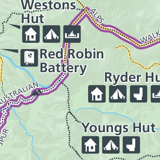 Alpine National Park - Mt Feathertop and Mt Hotham, around Bright ...