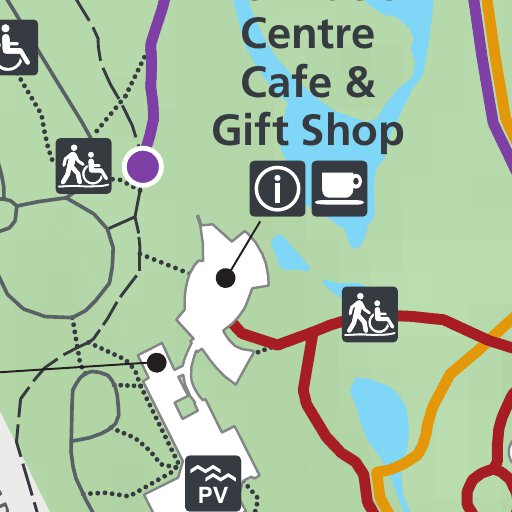 Brambuk Walks Overview Visitor Guide Map by Parks Victoria | Avenza Maps