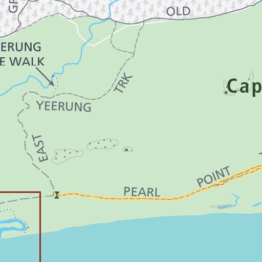 Cape Conran Coastal Park overview Map Visitor Guide by Parks Victoria ...