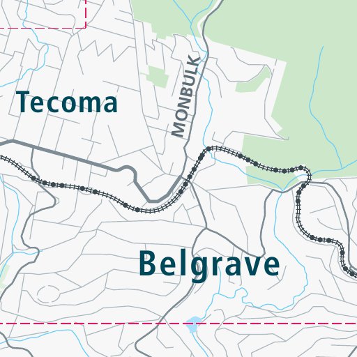 Dandenong Ranges National Park - Overview Map by Parks Victoria ...