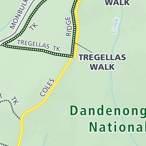 Dandenong Ranges National Park - Sherbrooke Visitor Guide Map by Parks ...