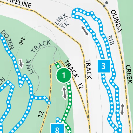 Dandenong Ranges National Park – Mountain Bike Trails Map by Parks ...