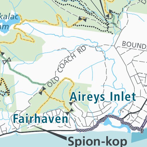 Great Otway National Park - Anglesea Visitor Guide Map by Parks ...