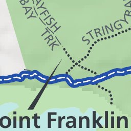 Great Otway National Park - Cape Otway Visitor Guide Inset Map by Parks ...