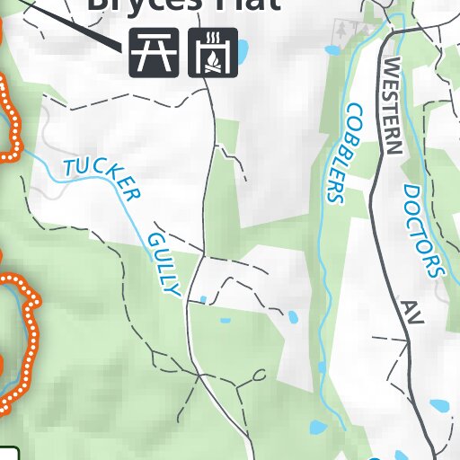Hepburn Regional Park (North) Visitor Guide Map by Parks Victoria ...