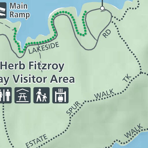 Lake Eildon National Park - Coller Bay Visitor Guide Map by Parks ...