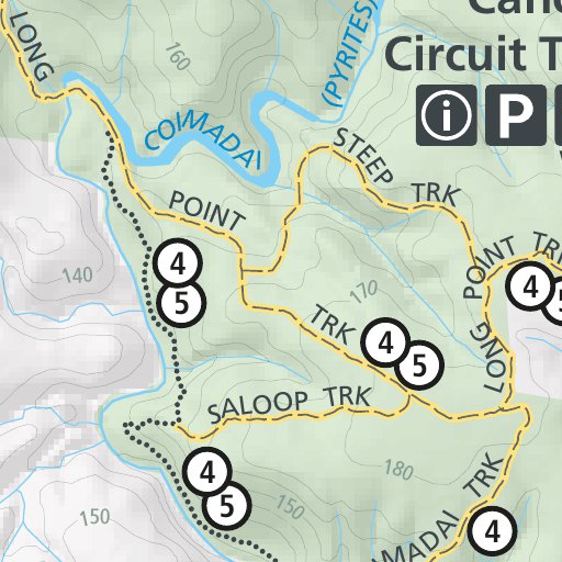 Long Forest Flora and Fauna Reserve Visitor Guide Map by Parks Victoria ...