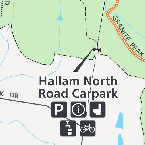 Lysterfield Park and Churchill National Park Visitor Guide Map by Parks ...