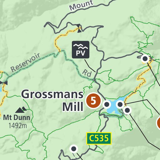Mount Buffalo National Park Visitor Guide - Map 1 Overview by Parks ...
