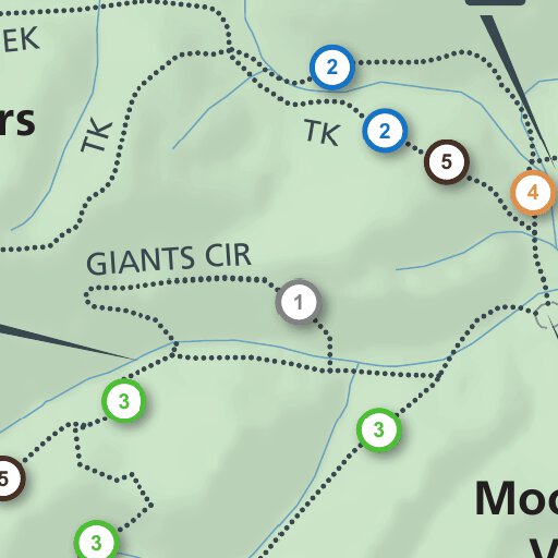 Mount Worth State Park Visitor Guide Map by Parks Victoria | Avenza Maps