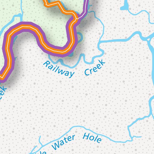 Murray Sunset National Park - Wallpolla Island Canoe Trails Map by ...