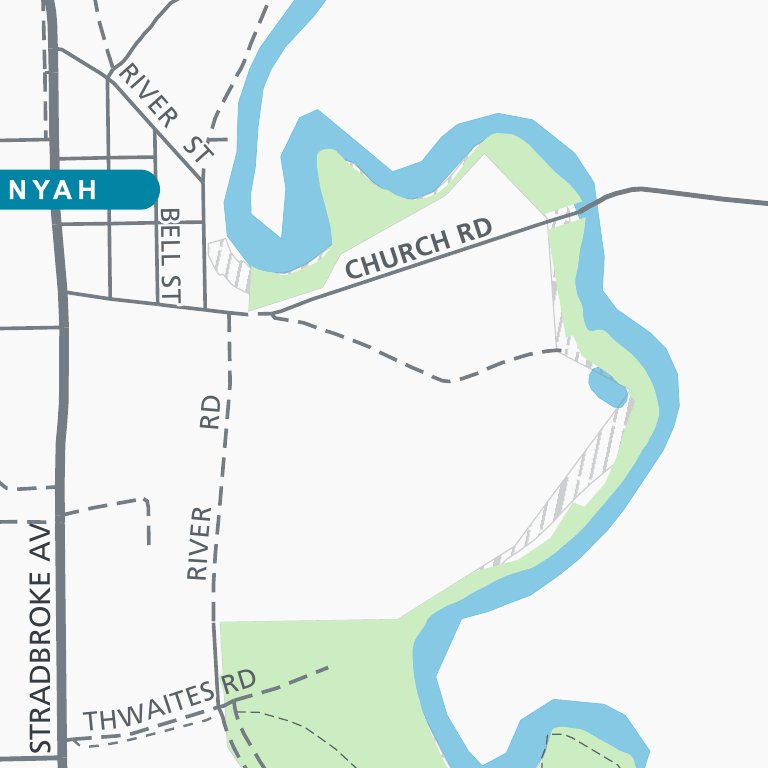 Nyah-Vinifera Park Visitor Guide Map by Parks Victoria | Avenza Maps