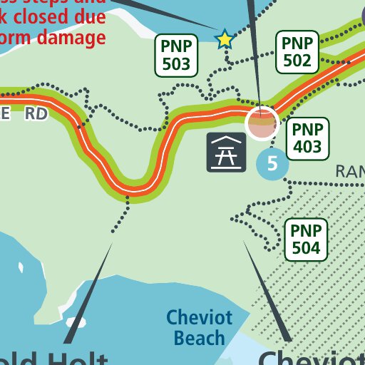 Point Nepean National Park Visitor Guide Map by Parks Victoria | Avenza ...