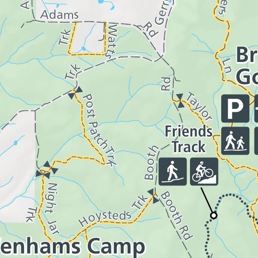 Warby-Ovens National Park (Killawarra) Visitor Guide Map by Parks ...