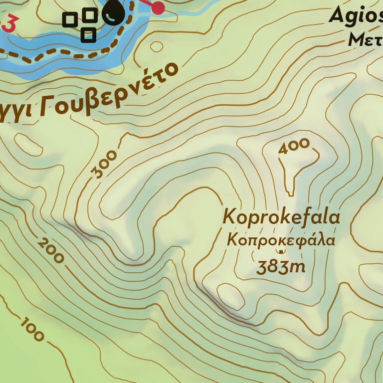 CHANIA TRAILS - 01 Map by Paths of Greece | Avenza Maps