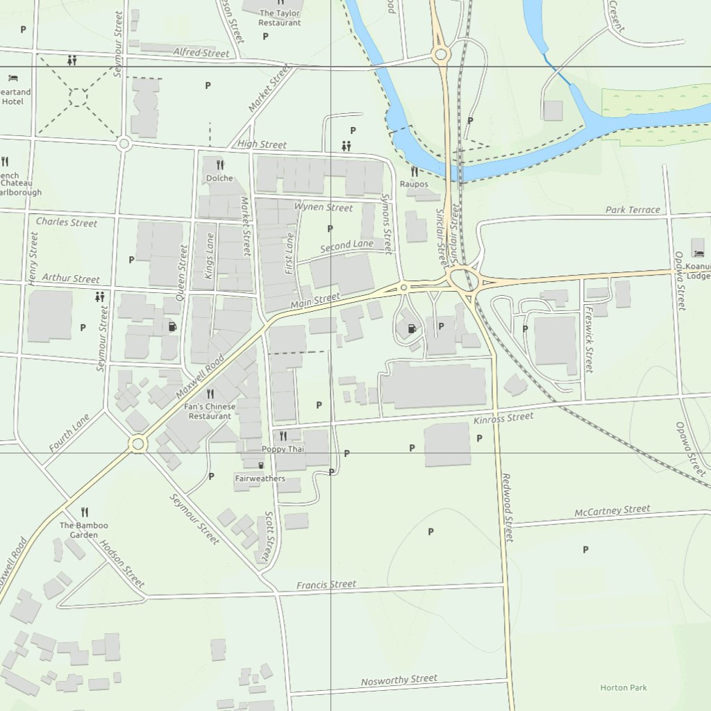 Blenheim NZ Tourist Street Map by Paul Johnson - Offline Maps | Avenza Maps