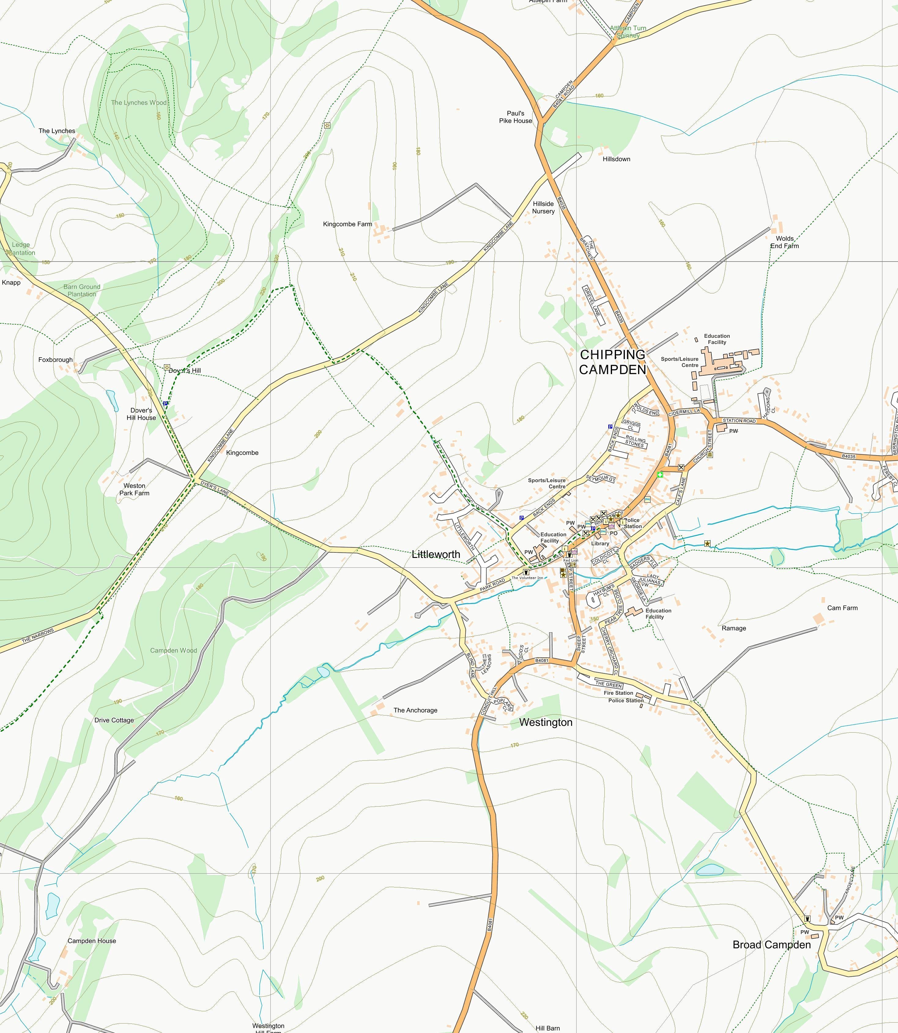 Cotswold Way 1:10k (2) Map by Paul Johnson - Offline Maps | Avenza Maps
