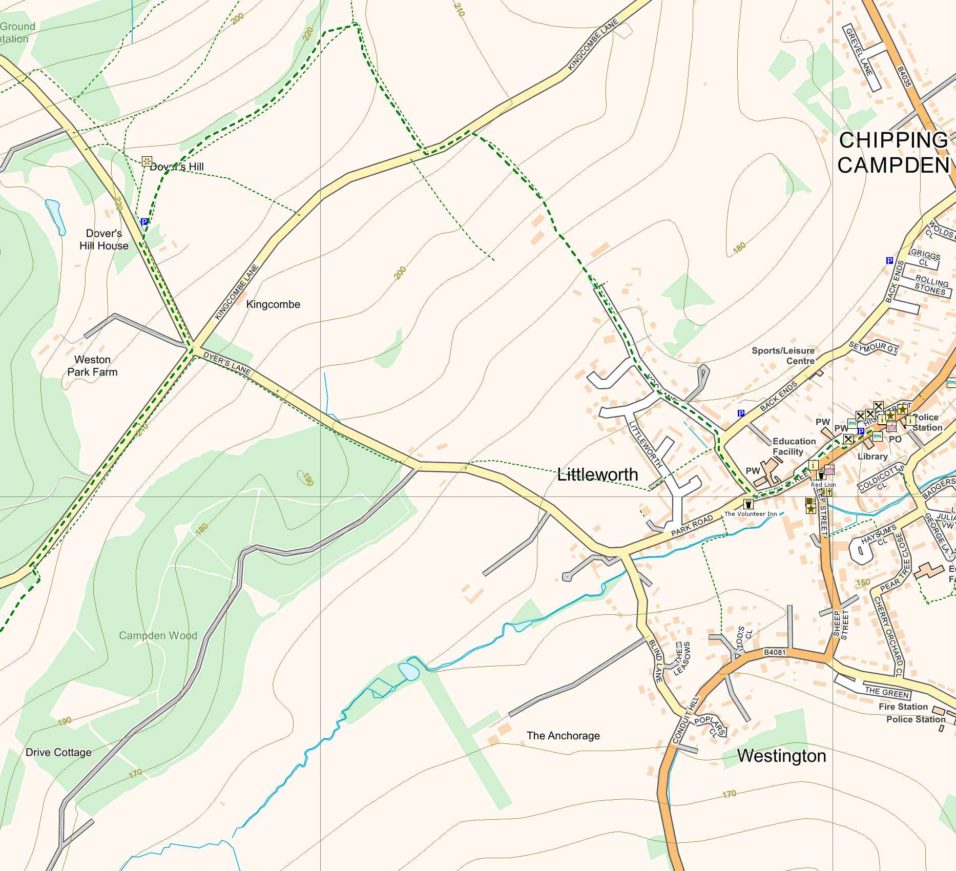 Cotswold Way 1:10k (2) Map by Paul Johnson - Offline Maps | Avenza Maps