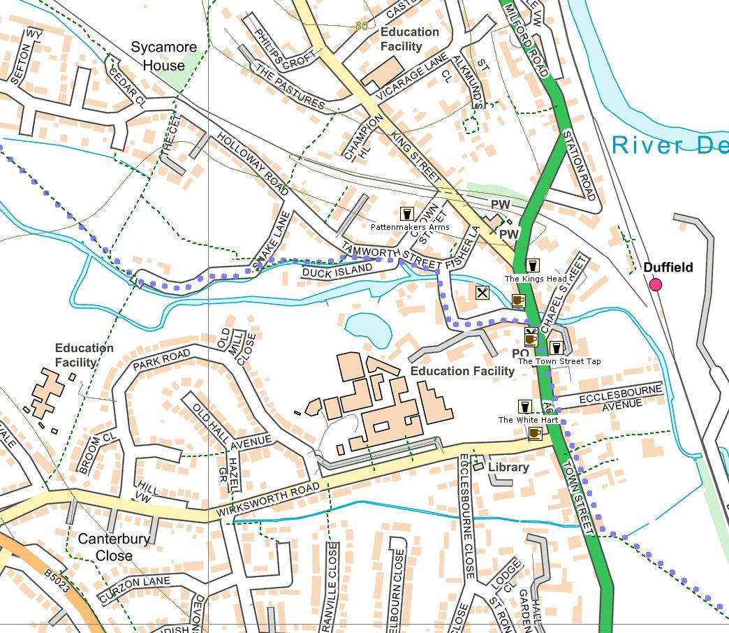 Makeney Walks (1:10k) Map by Paul Johnson - Offline Maps | Avenza Maps