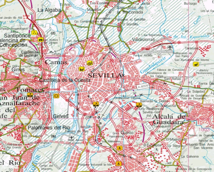 Spain 1:150k (South) Map by Paul Johnson - Offline Maps | Avenza Maps