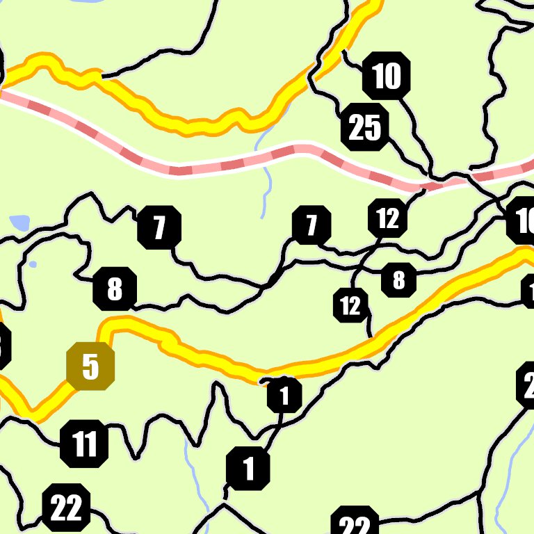 Pennyrile Forest State Resort Park Horse / Equestrian Trails Map by ...