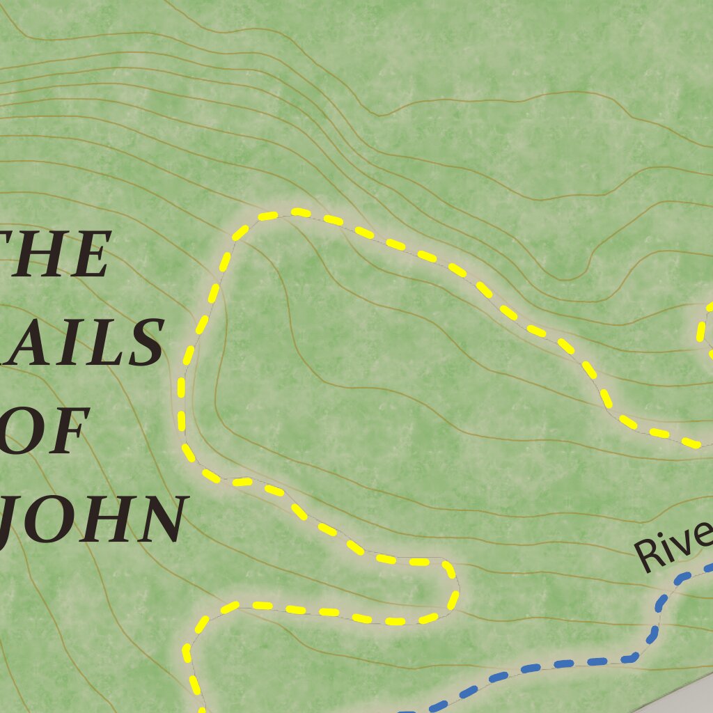 The Trails of St. John Map by Pisgah Map Company, LLC | Avenza Maps