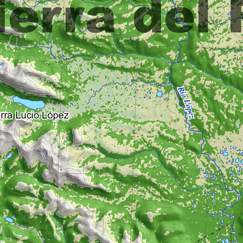 Península Mitre 1/200.000 Map by Pixmap Cartografia Digital | Avenza Maps