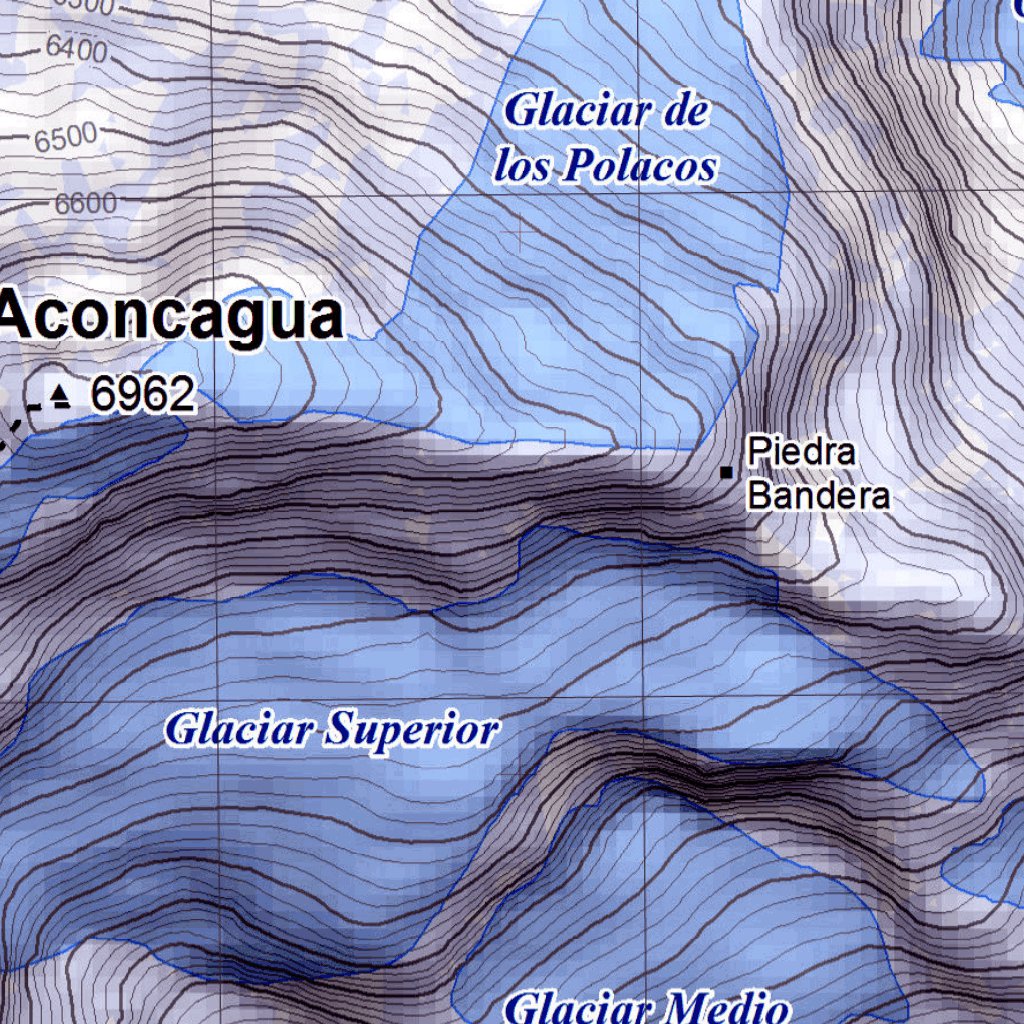 Aconcagua 1/25.000 - New 2019 Map by Pixmap Cartografia Digital ...