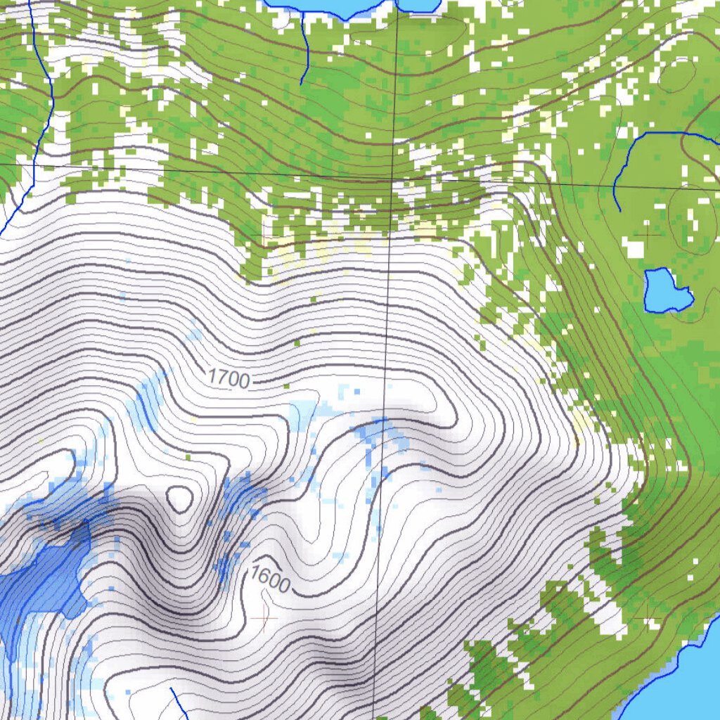 Belgrano Peninsula - Parque Nacional Perito Moreno 1/50.000 Map by ...