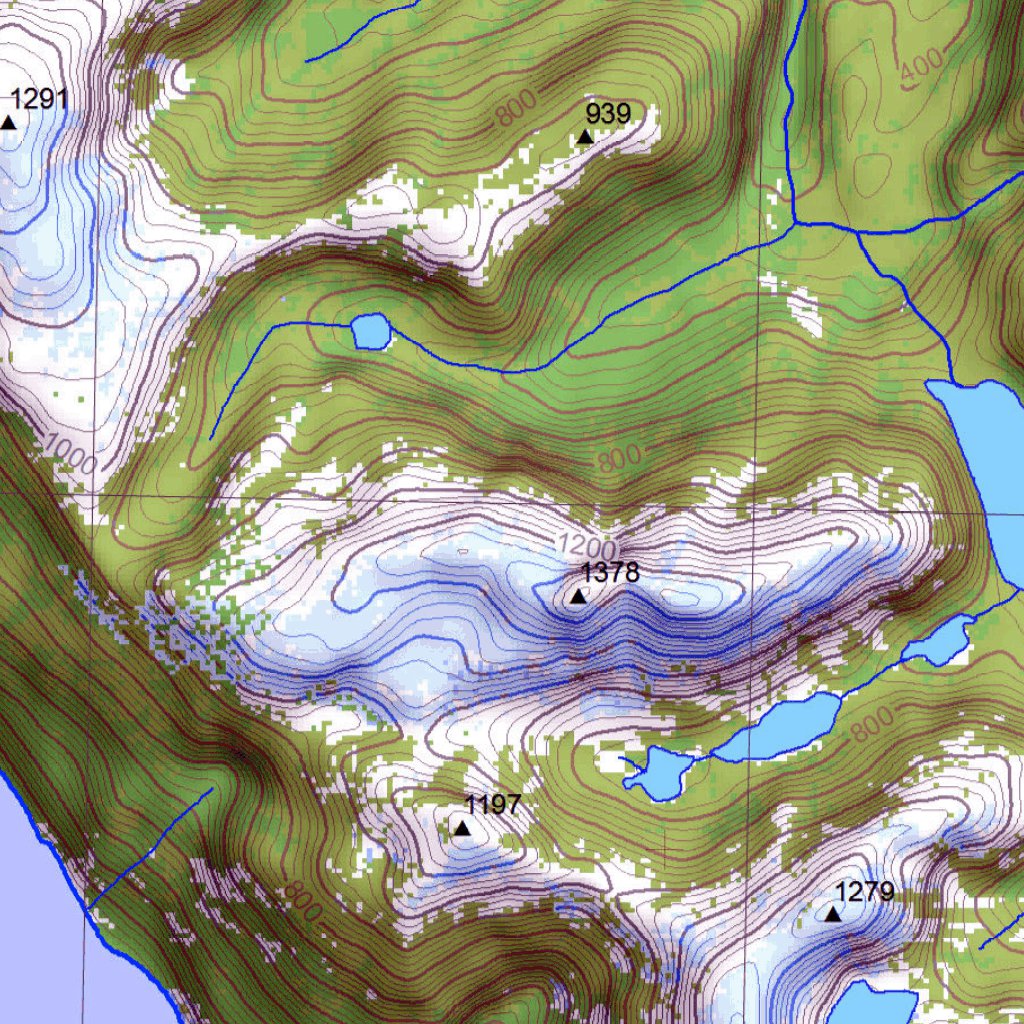 Caleta Tortel - Jorge Montt - Southern Icefield Map by Pixmap ...